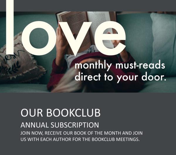 ANNUAL BOOKCLUB SUBSCRIPTION – Starts when you want - Our Bookshop Tring